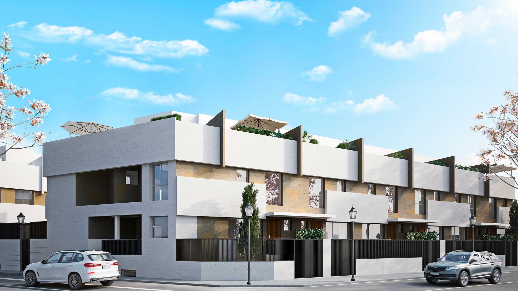 Fachada Residencial Austral - Domus Area
